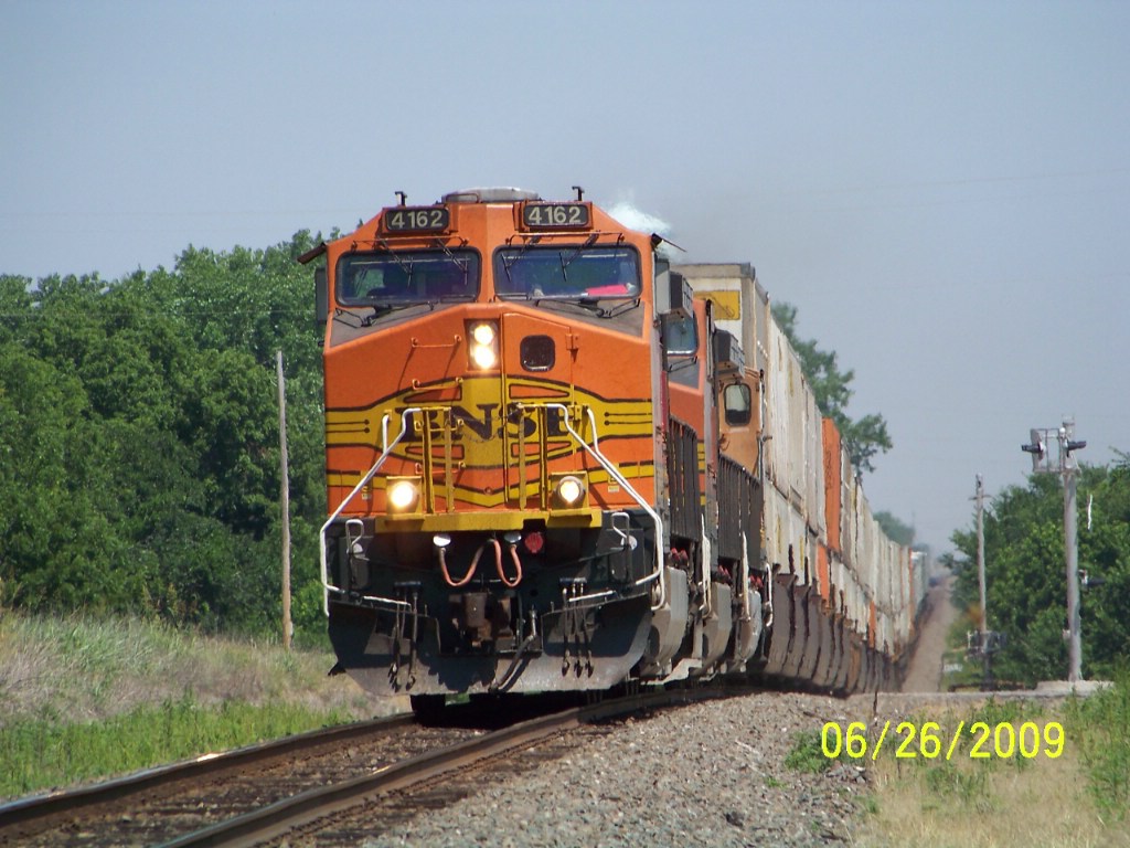 BNSF C44-9W 4162